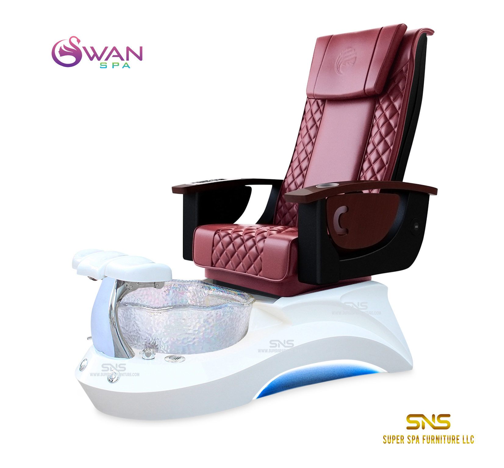 S720 Swan Spa Chair - Super Spa Furniture,LLC