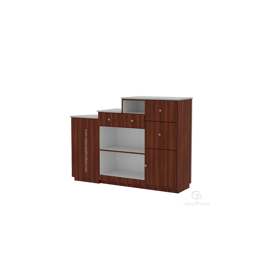 CP762 L Reception Desk - Super Spa Furniture,LLC