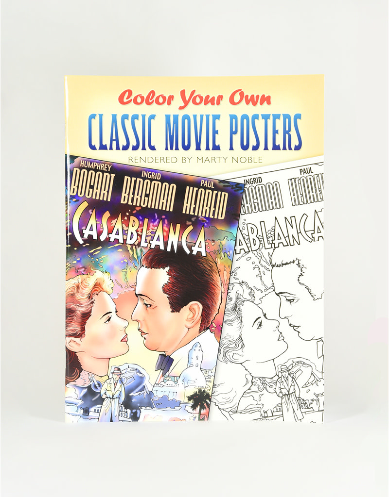 Color Your Own Classic Movie Posters - Poster House Shop