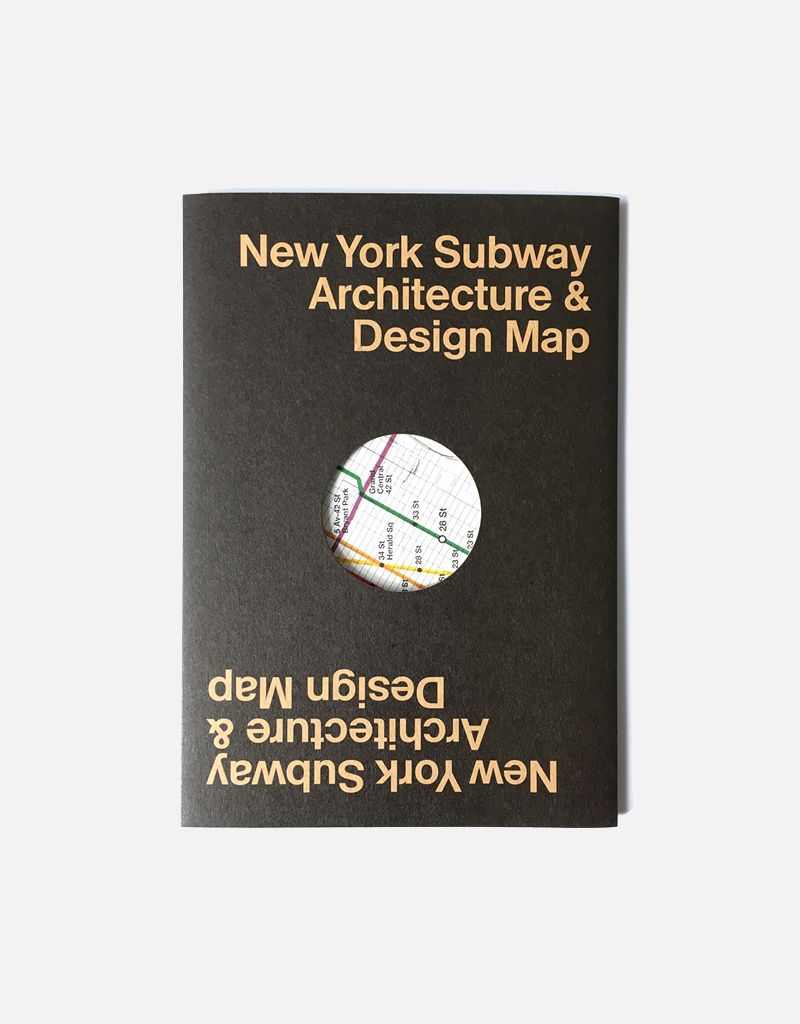 New York Subway Architecture & Design Map - Poster House Shop