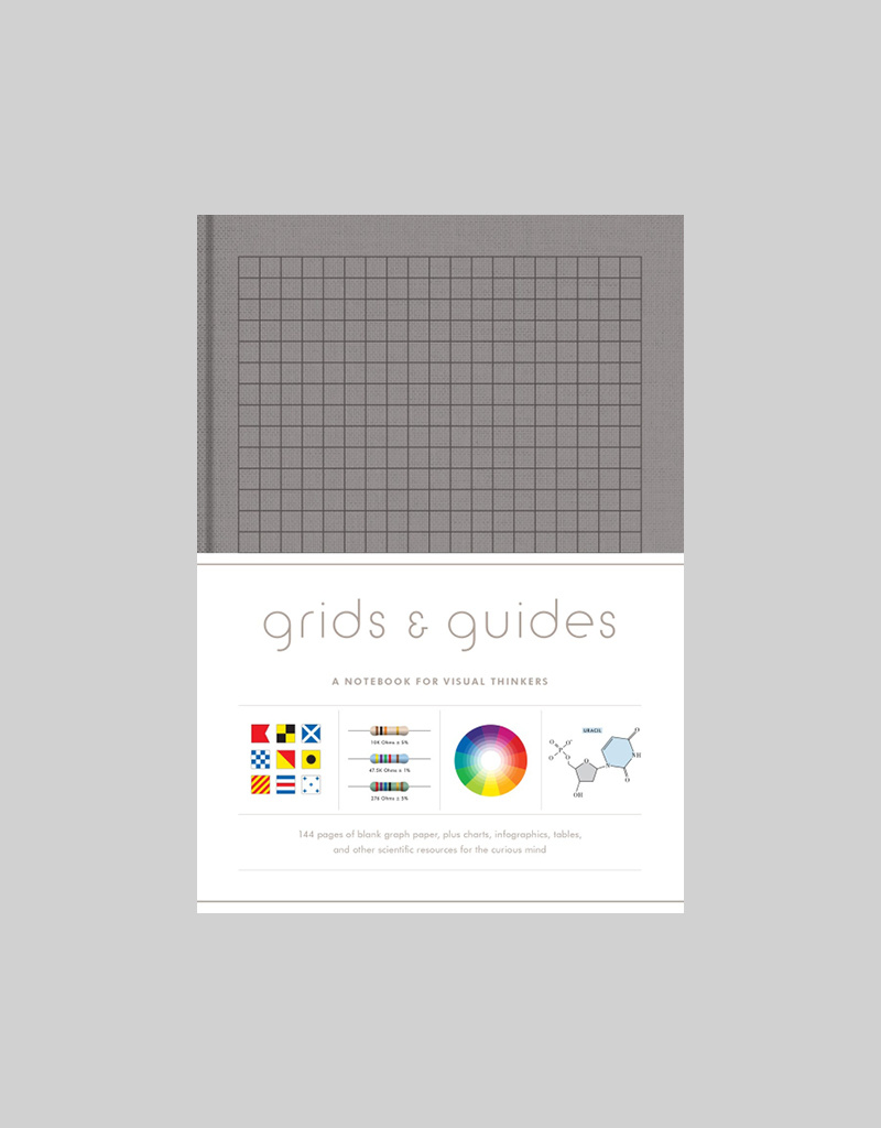 Grids & Guides Notebook Gray - Poster House Shop
