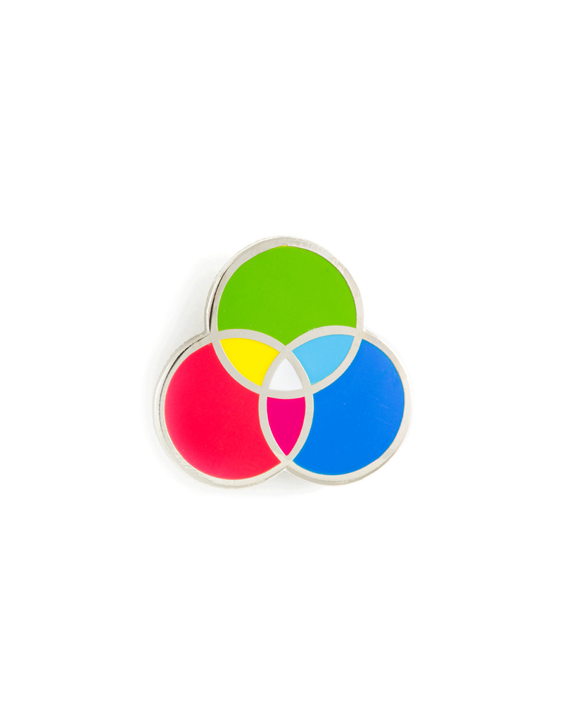 RGB Enamel Pin - Poster House Shop
