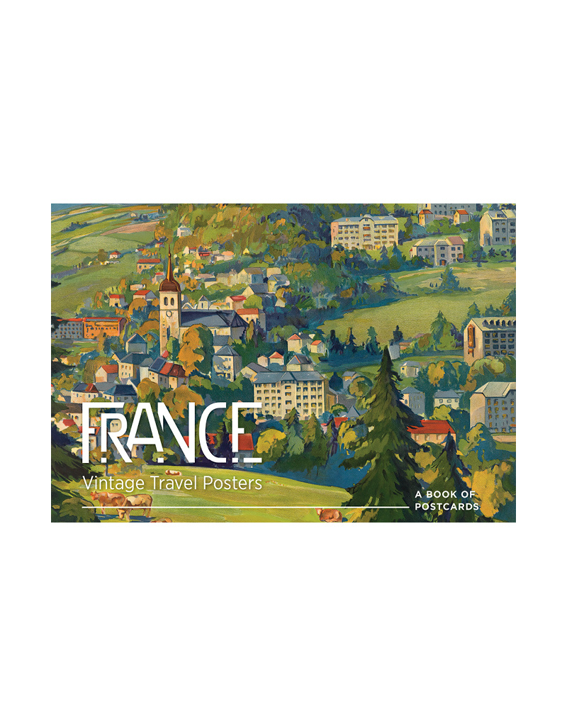 France Vintage Travel Posters Book of Postcards - Poster House Shop