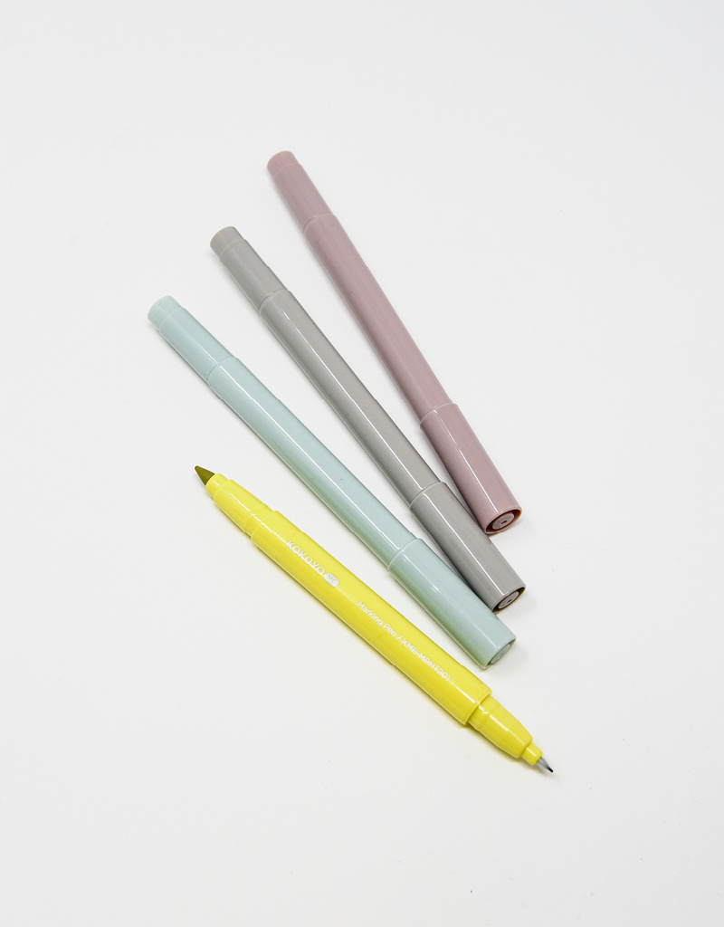 Kokuyo Double-Ended Pen Set - Poster House Shop