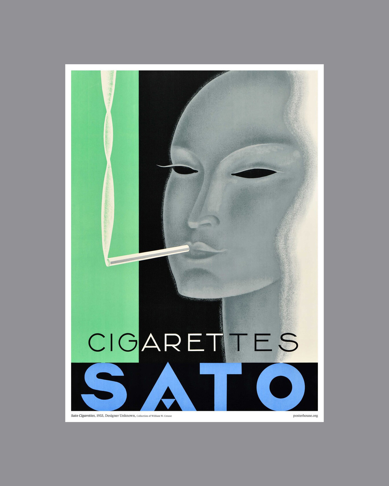 Sato Cigarettes Print - Poster House Shop