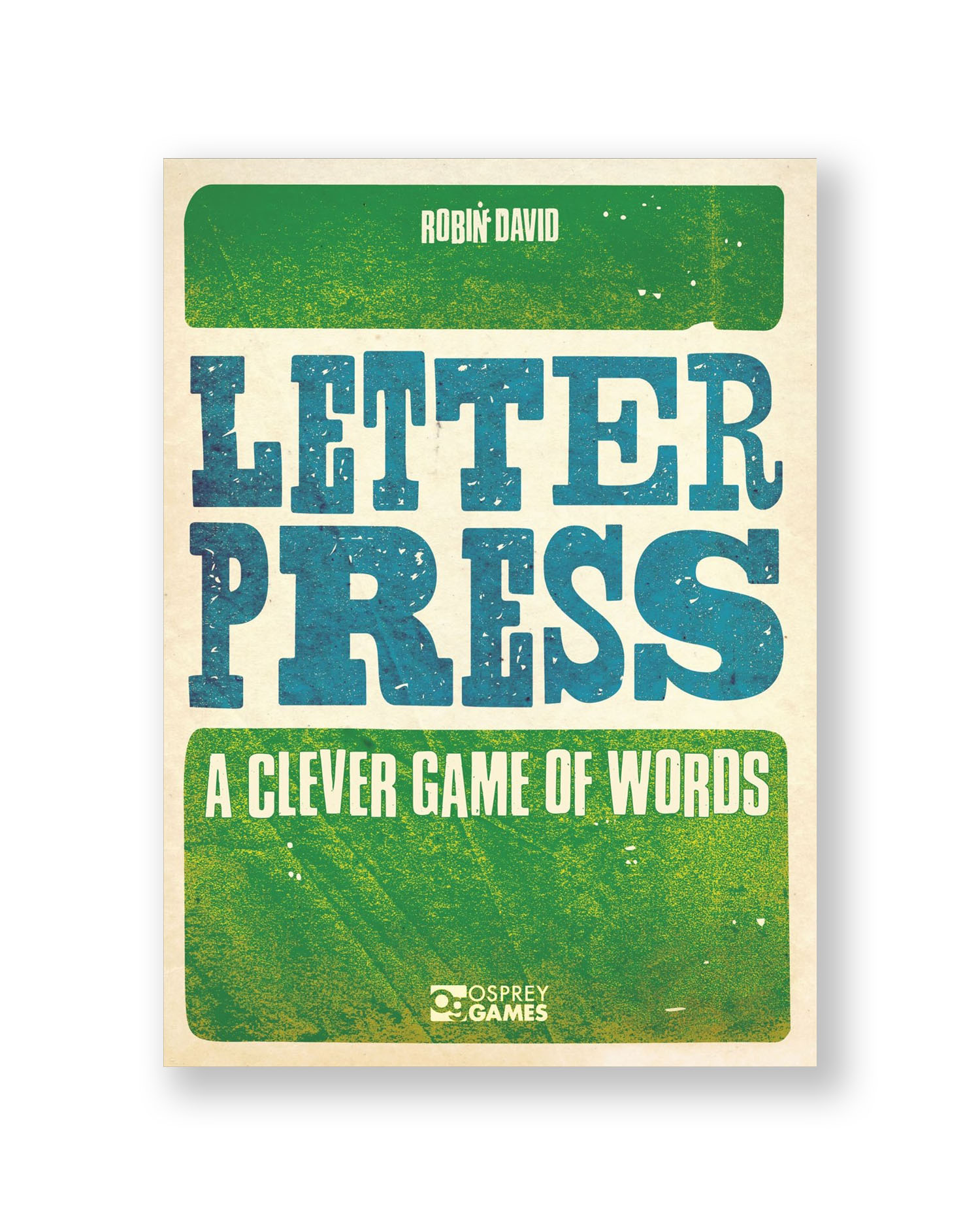 Letterpress: A Clever Games of Words - Poster House Shop