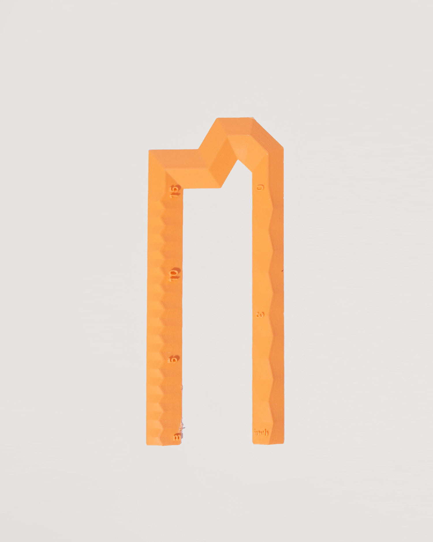 Corner Ruler Orange - Poster House Shop