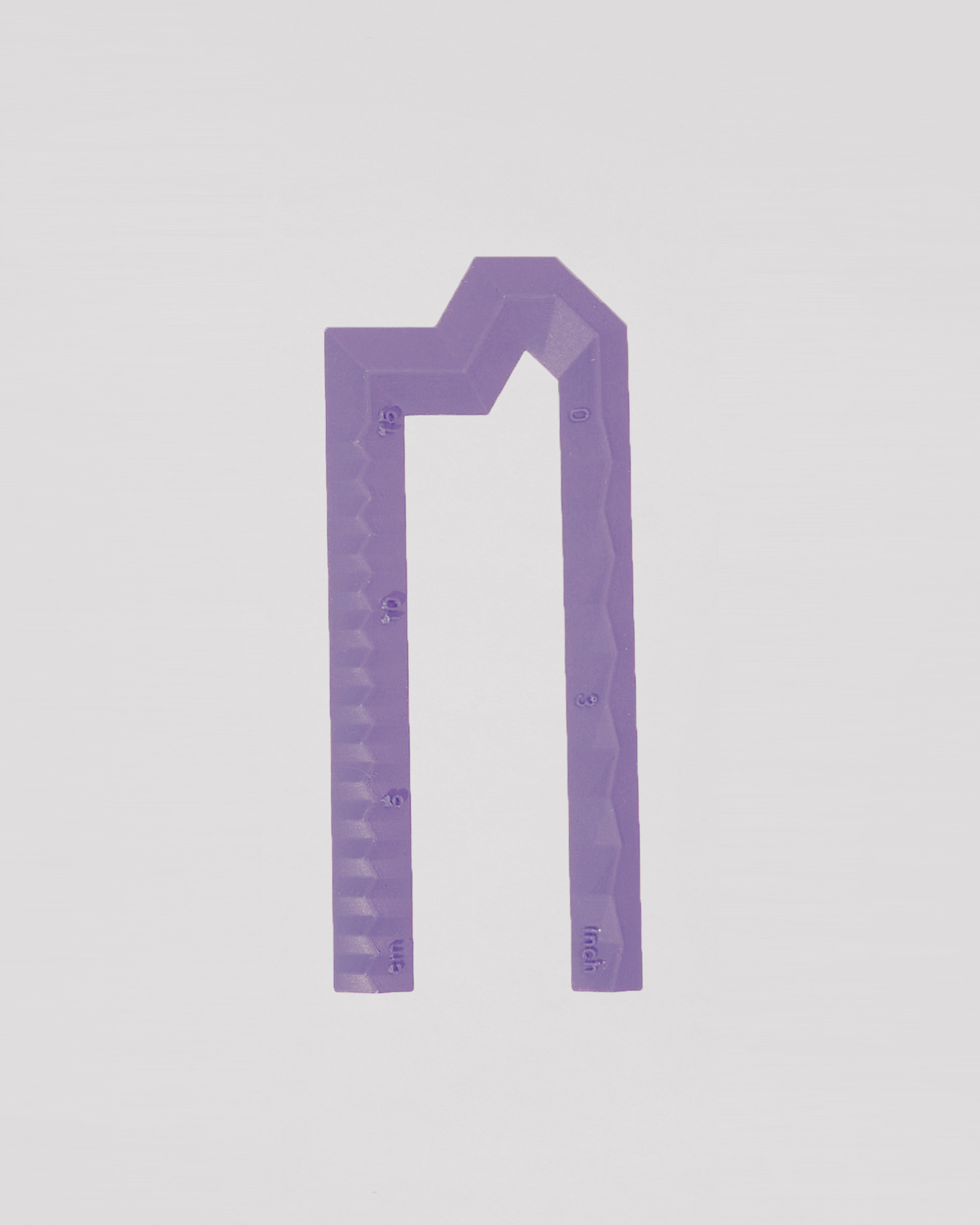 Corner Ruler Purple - Poster House Shop