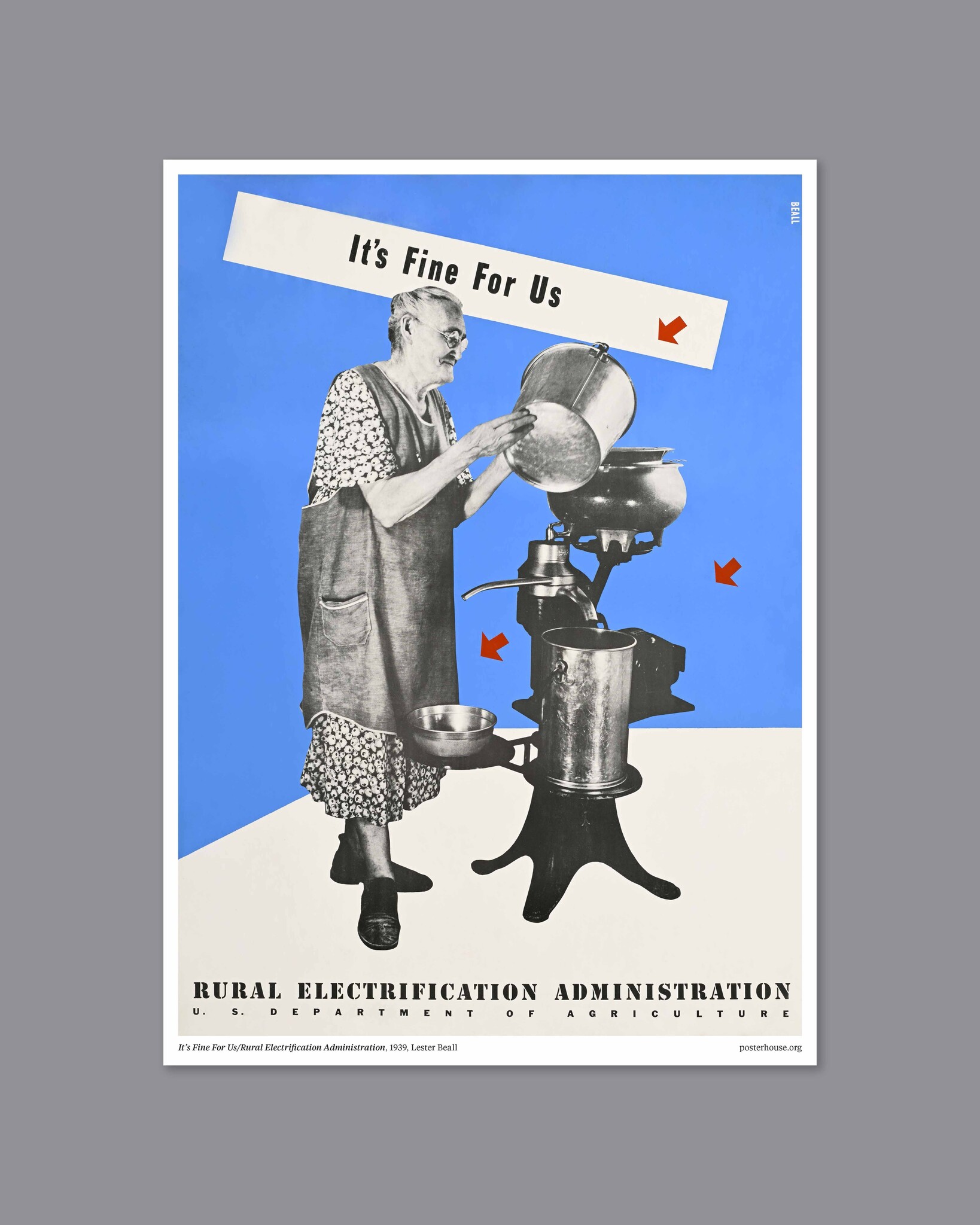 It's Fine for Us Print - Poster House Shop