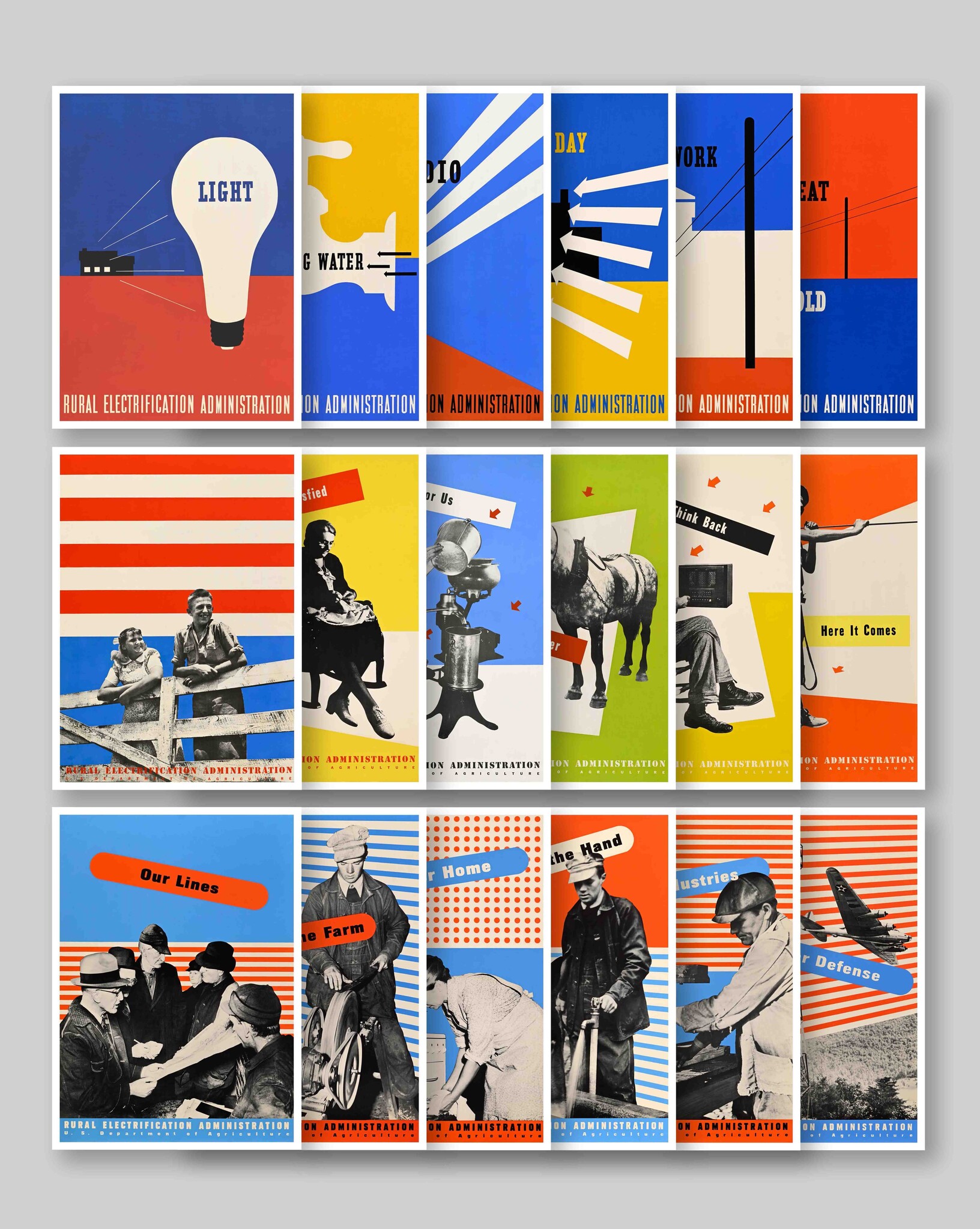 Lester Beall Postcard Pack - Poster House Shop