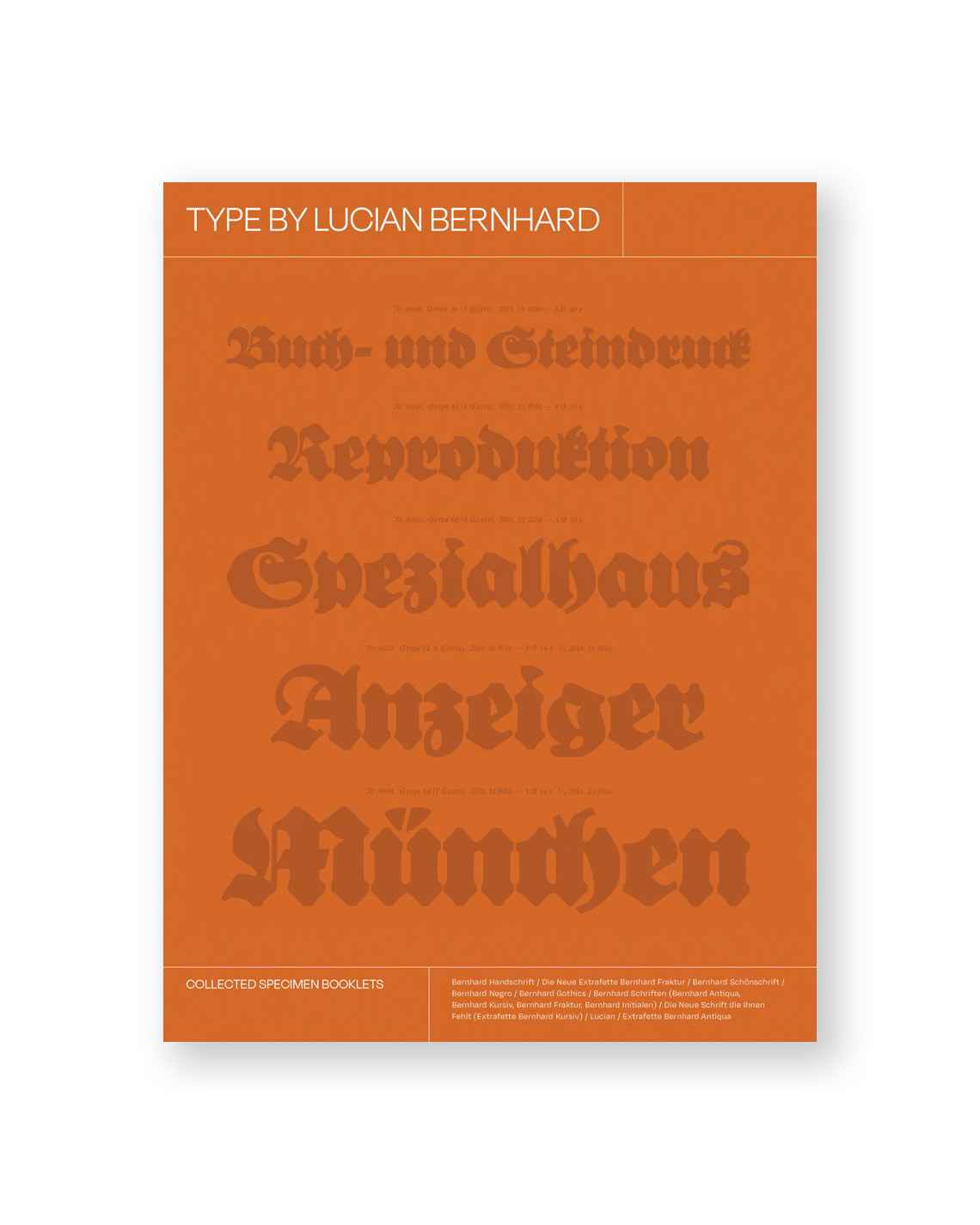 Type by Lucian Bernhard - Poster House Shop