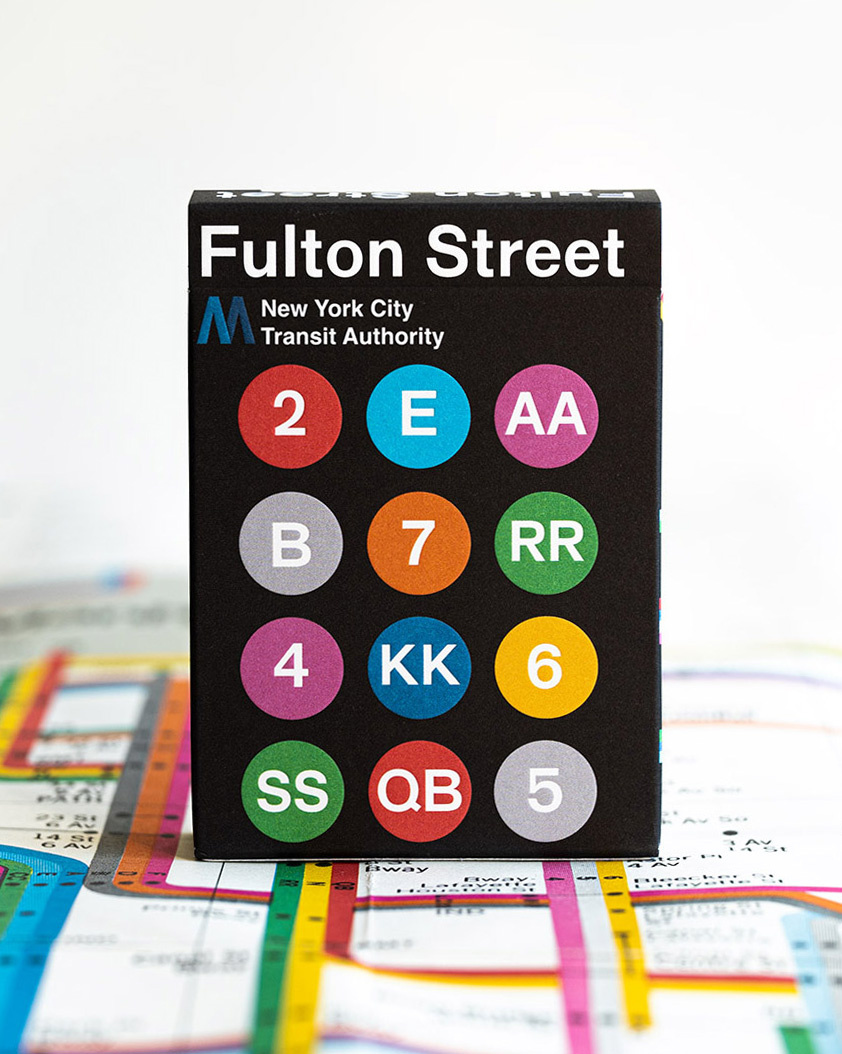 Subway Diagram Playing Cards - Poster House Shop