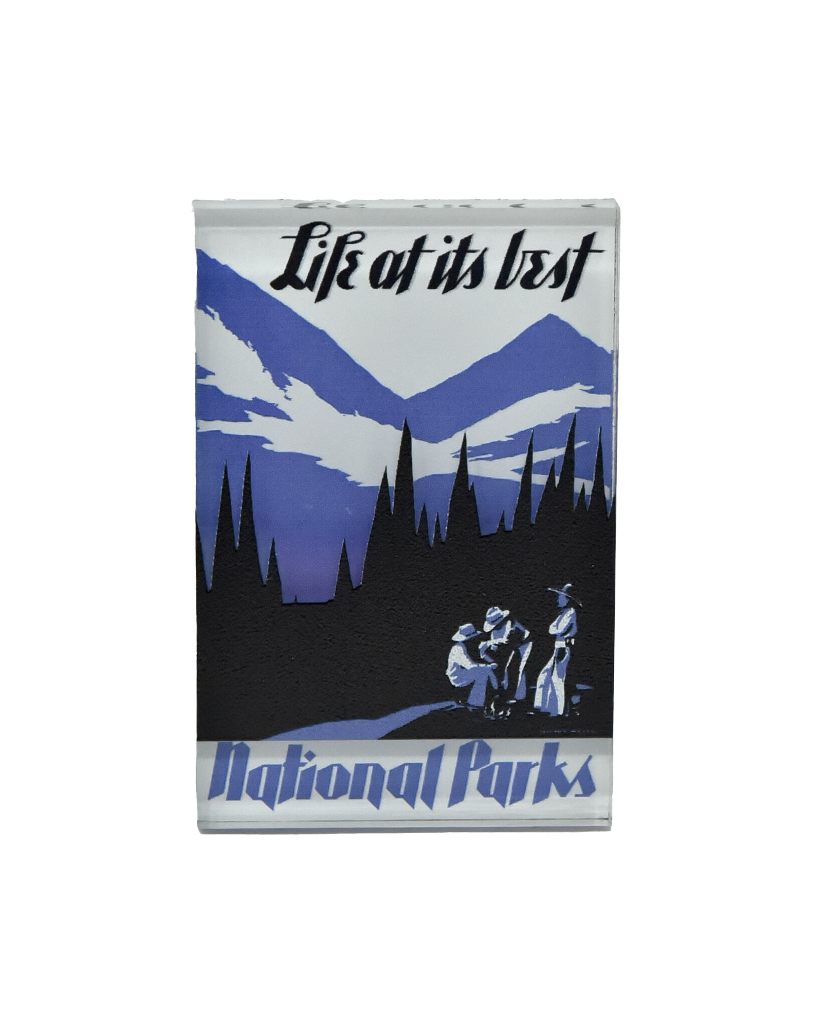 Life at Its Best Magnet - Poster House Shop