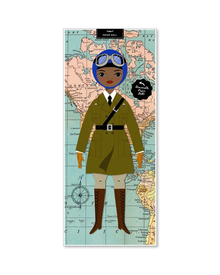 Bessie Coleman Paper Doll - Poster House Shop