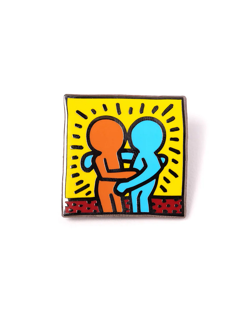 Keith Haring Friends Pin - Poster House Shop