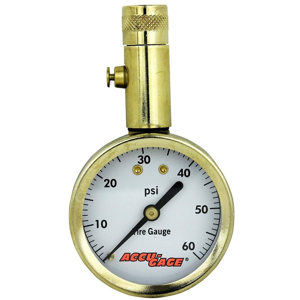ACCU-GAUGE ACCU-GAUGE 60PSI PRESSURE GAUGE (PRESTA ONLY) - B&P Cycle ...