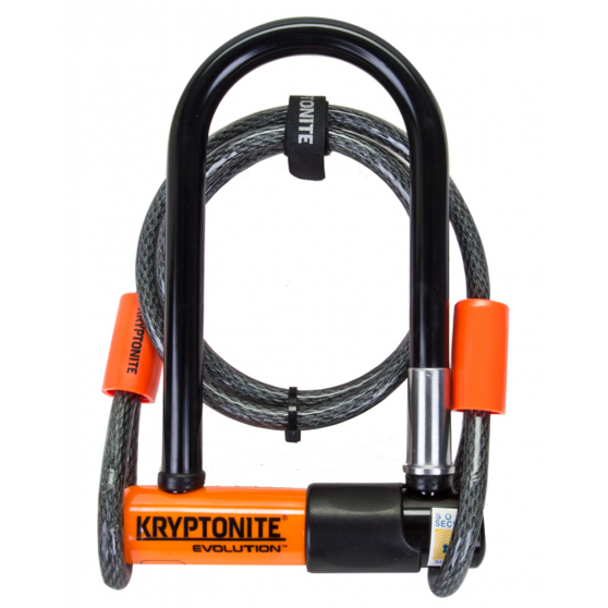 Kryptonite KRYPTONITE EVOLUTION MINI 7 U-LOCK W/ 4' CABLE - B&P Cycle ...