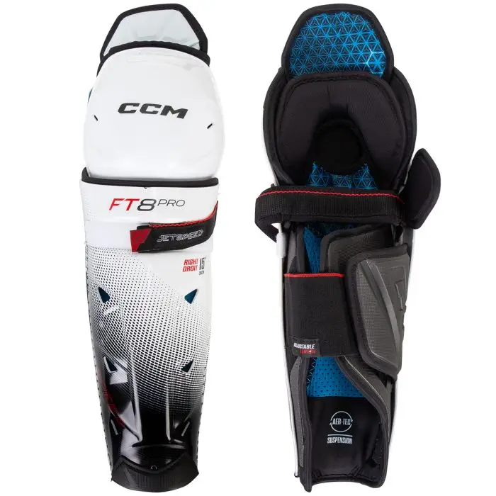 CCM CCM JETSPEED FT8 PRO SHIN PADS SR - B&P Cycle and Sports