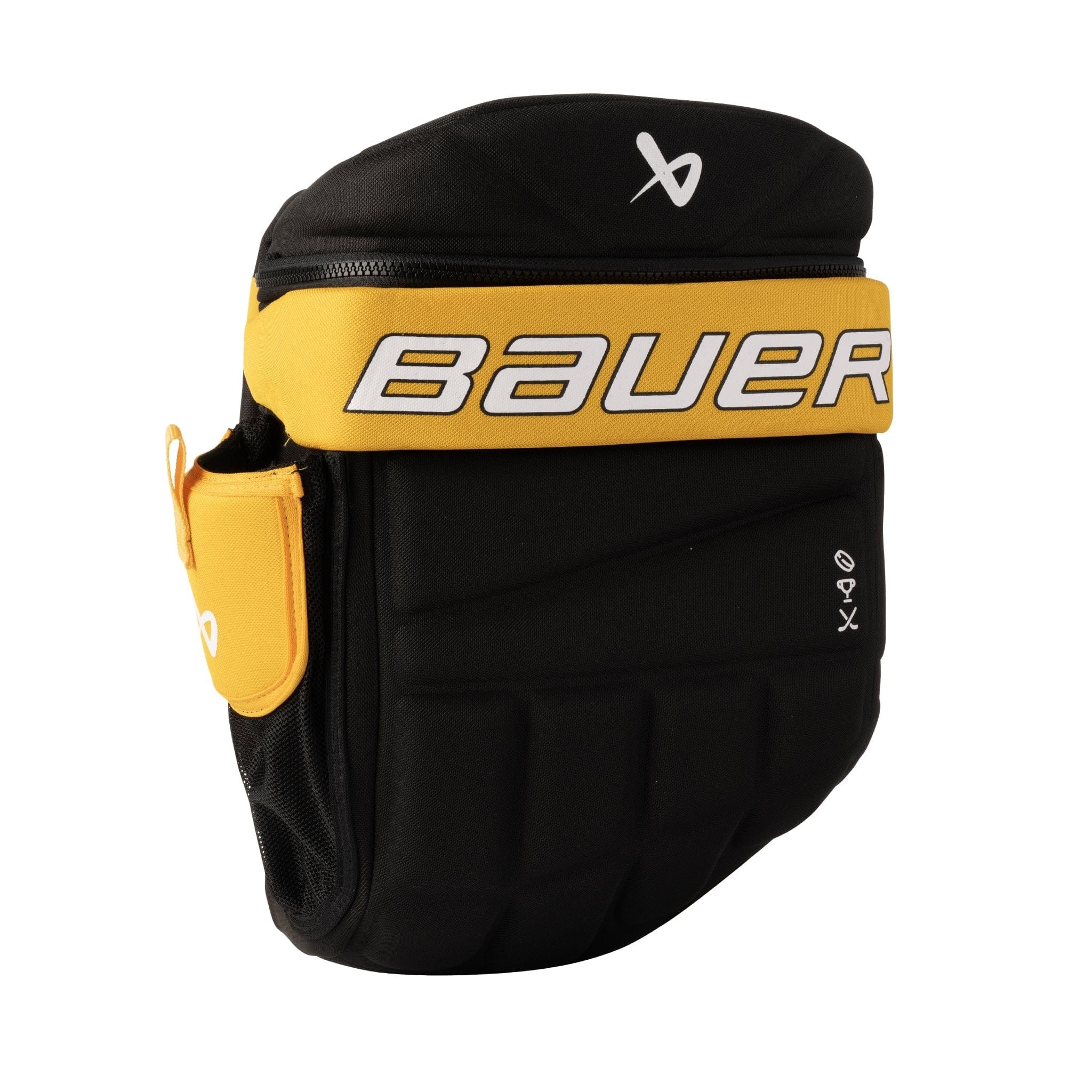 Bauer BAUER GLOVE BACKPACK BAG BLACK/GOLD - B&P Cycle and Sports