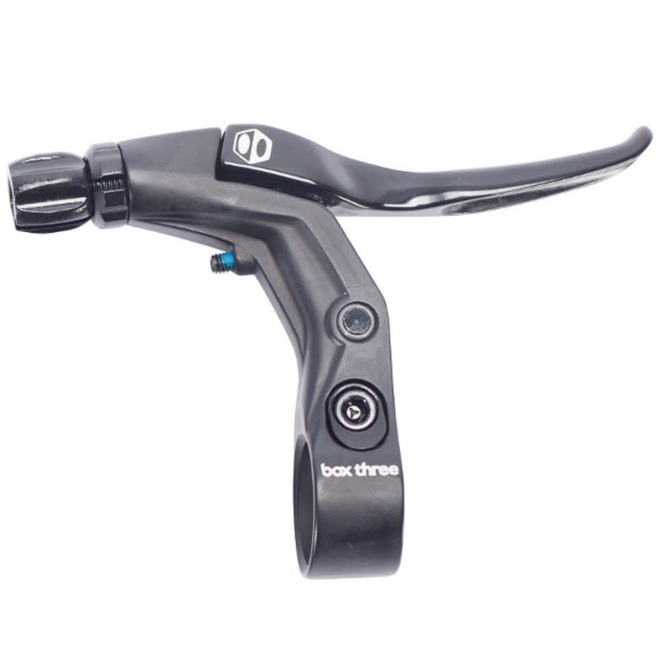 Box BOX THREE SHORT REACH V-POINT BRAKE LEVER BLACK - B&P Cycle and Sports
