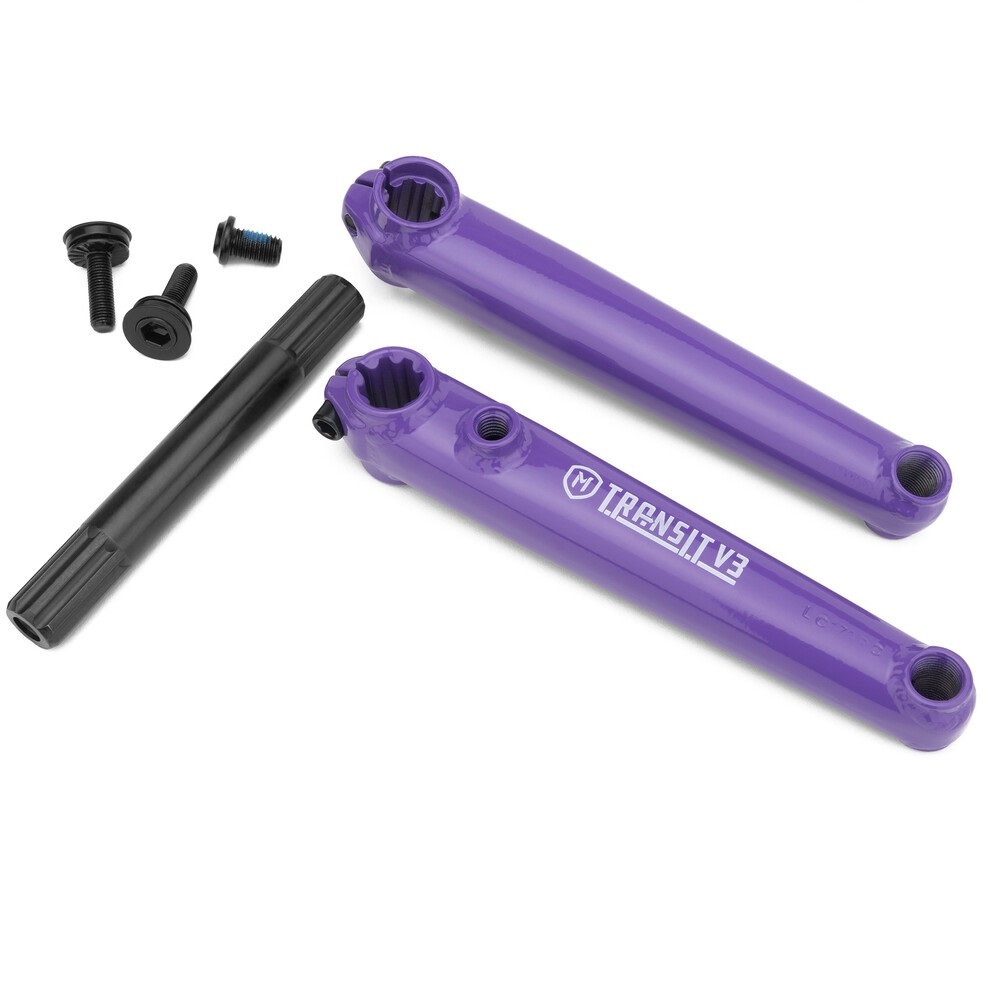 Mission MISSION TRANSIT V3 CRANKSET 170MM PURPLE - B&P Cycle and Sports