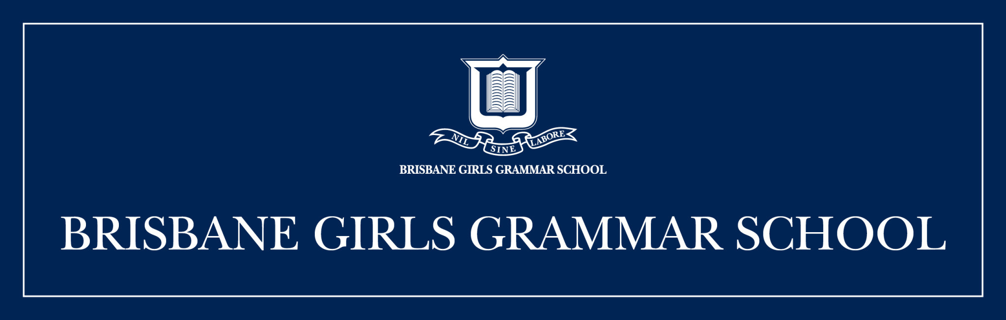 BGGS Car Sticker - Centred Logo - BGGS P&F Uniform Shop