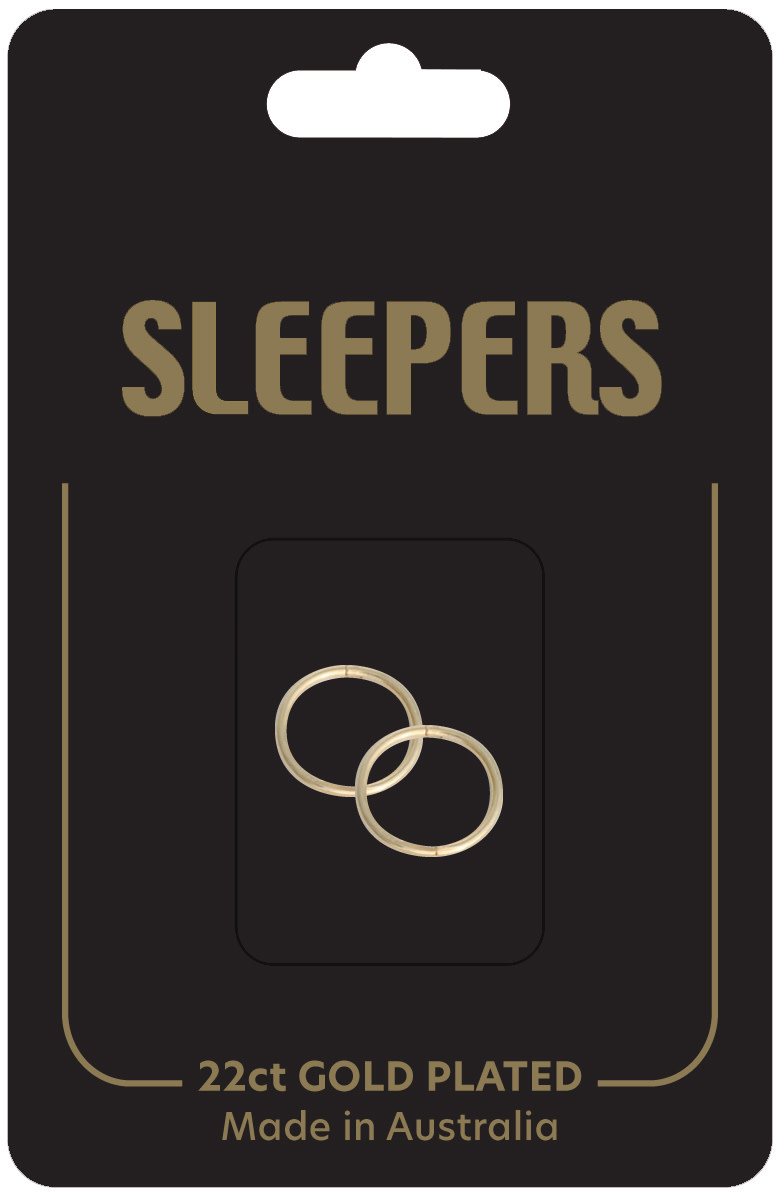 Earrings - Hinged Sleeper 12 mm - BGGS P&F Uniform Shop