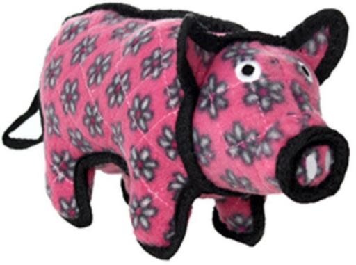 Tuffy's Tuffy Junior Barnyard Pig PlushToy Dog - Pet Supplied Local