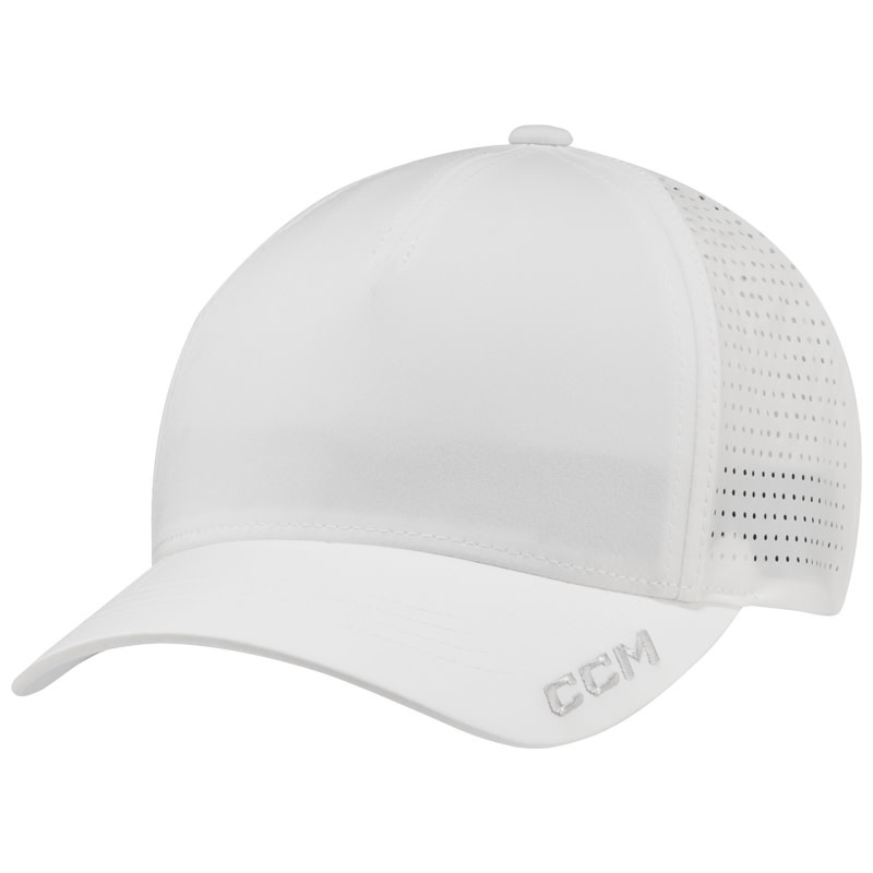 CCM Team Perforated Training Cap - White | Jerry's Hockey - Jerry's Hockey