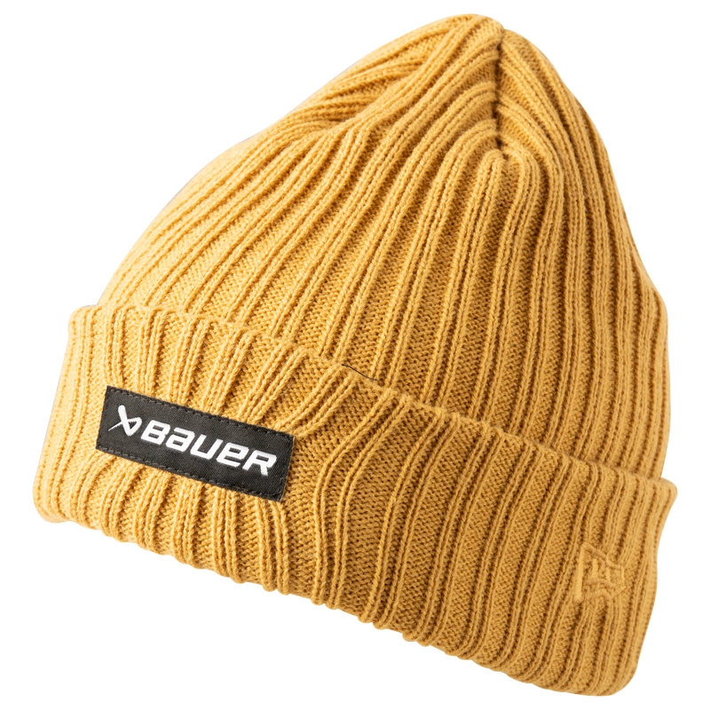 Bauer New Era Ribbed Toque - Gold | Jerry's Hockey - Jerry's Hockey