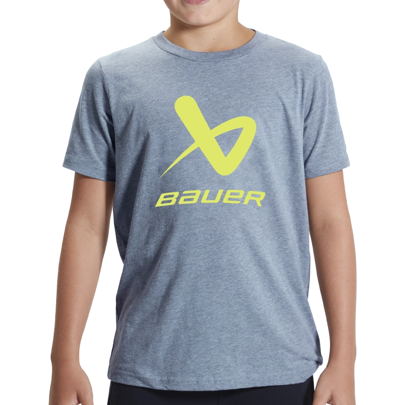 Bauer Core Lockup Short Sleeve Crew Tee Youth Jerry S Hockey Jerry S Hockey