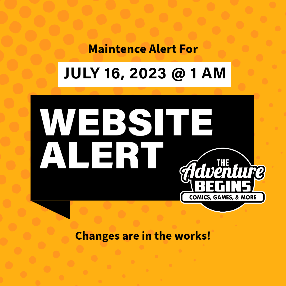 Website Alert - The Adventure Begins - The Adventure Begins