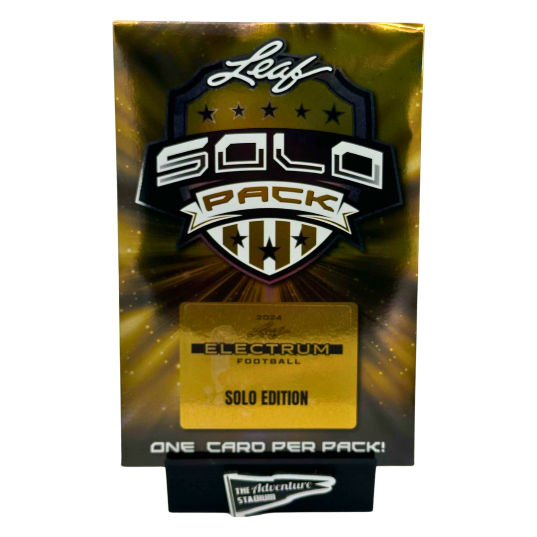 The Adventure Begins | 2024 Leaf Electrum Football Solo Hobby Pack ...