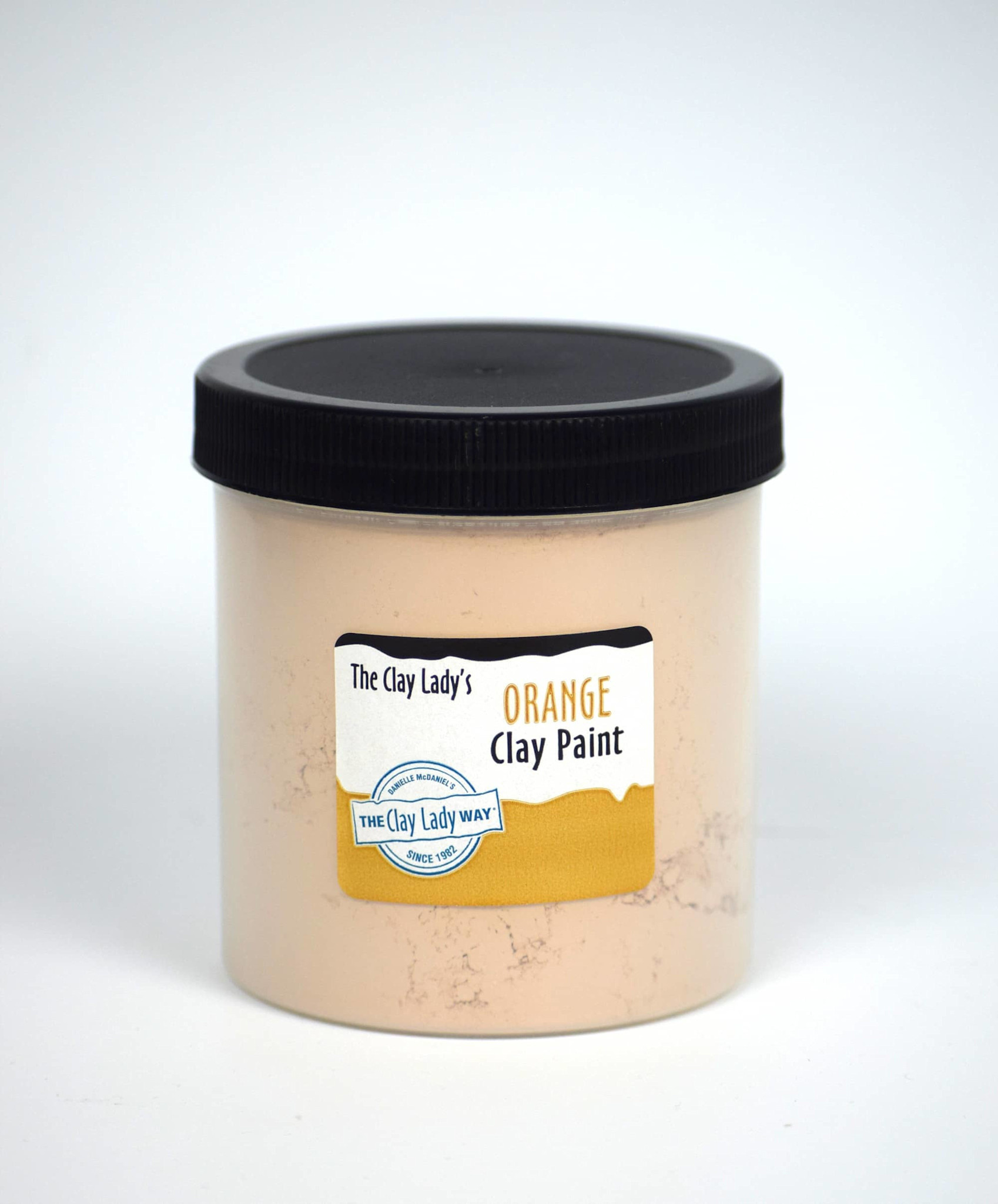 Clay Lady ORANGE CLAY PAINT - Queen City Clay