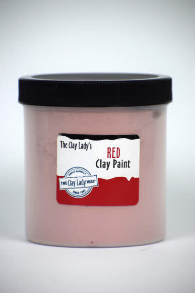 Clay Lady RED CLAY PAINT - Queen City Clay