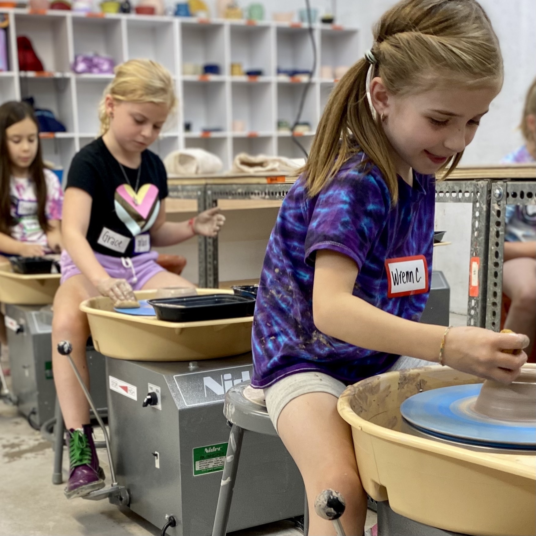 Homeschool Wheel Throwing - Queen City Clay