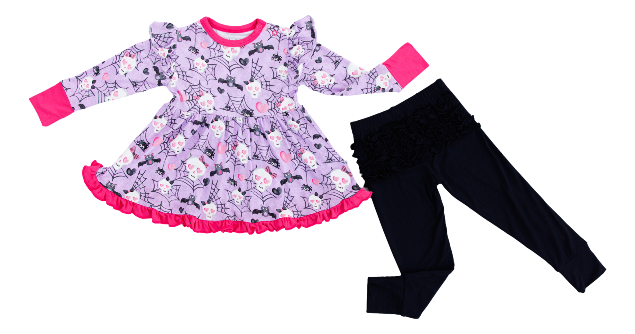 carrie glow-in-the-dark peplum set: INFANT - Jack & Gray Kids