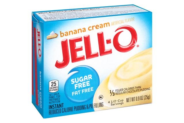 Jello Pudding Mix Banana - Sugar Free & More