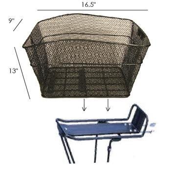 WALD Rear Basket - Vélo urbain Inc