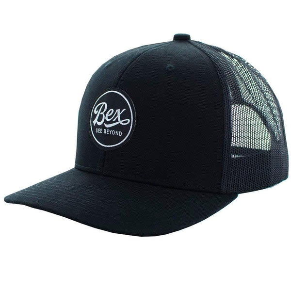 Bex Sunglasses Longhand Cap Black/White - Gold Buckle Tack