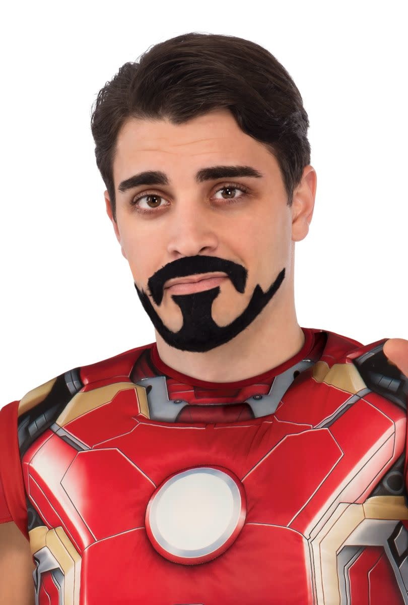 Iron Man Moustache and Goatee - Karries Kostumes & Dance Supplies