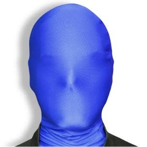 Morphsuit Mask Original Blue - Karries Kostumes & Dance Supplies