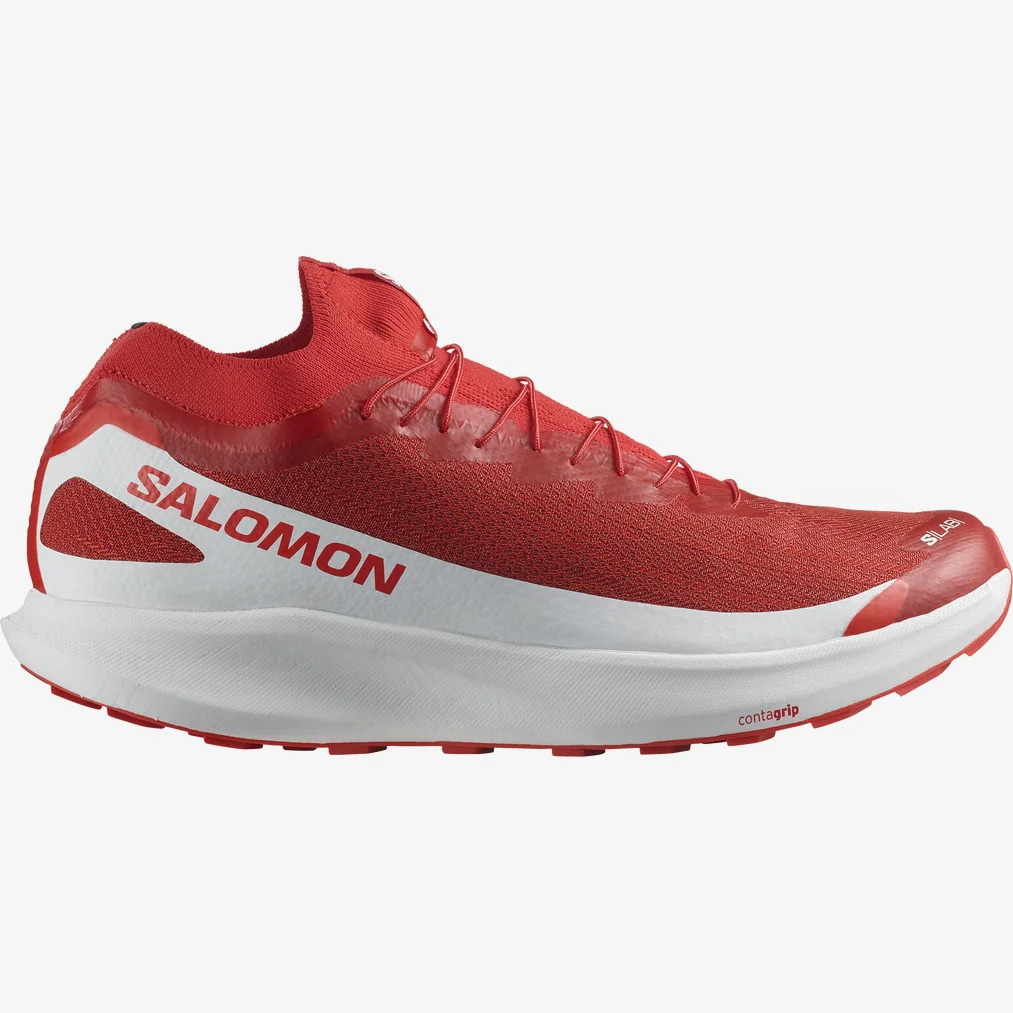 Salomon S LAB Pulsar 2 Unisex 11.0 FIERY RED WHITE
