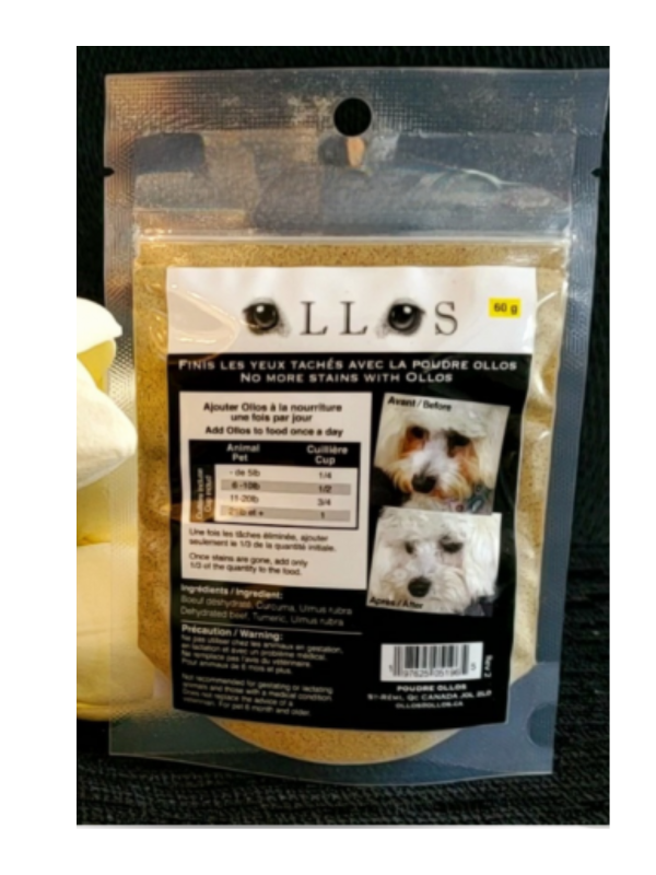 Poudre Ollos | Boutique Moulée Santé - Boutique Moulée Santé