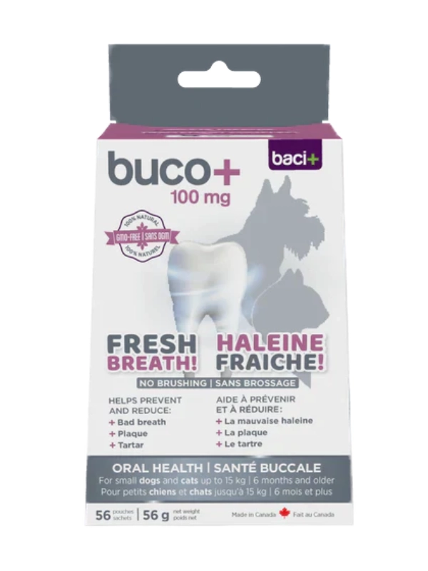 Buco+ soins dentaires pour chiens et chats | Boutique Moulée Santé ...
