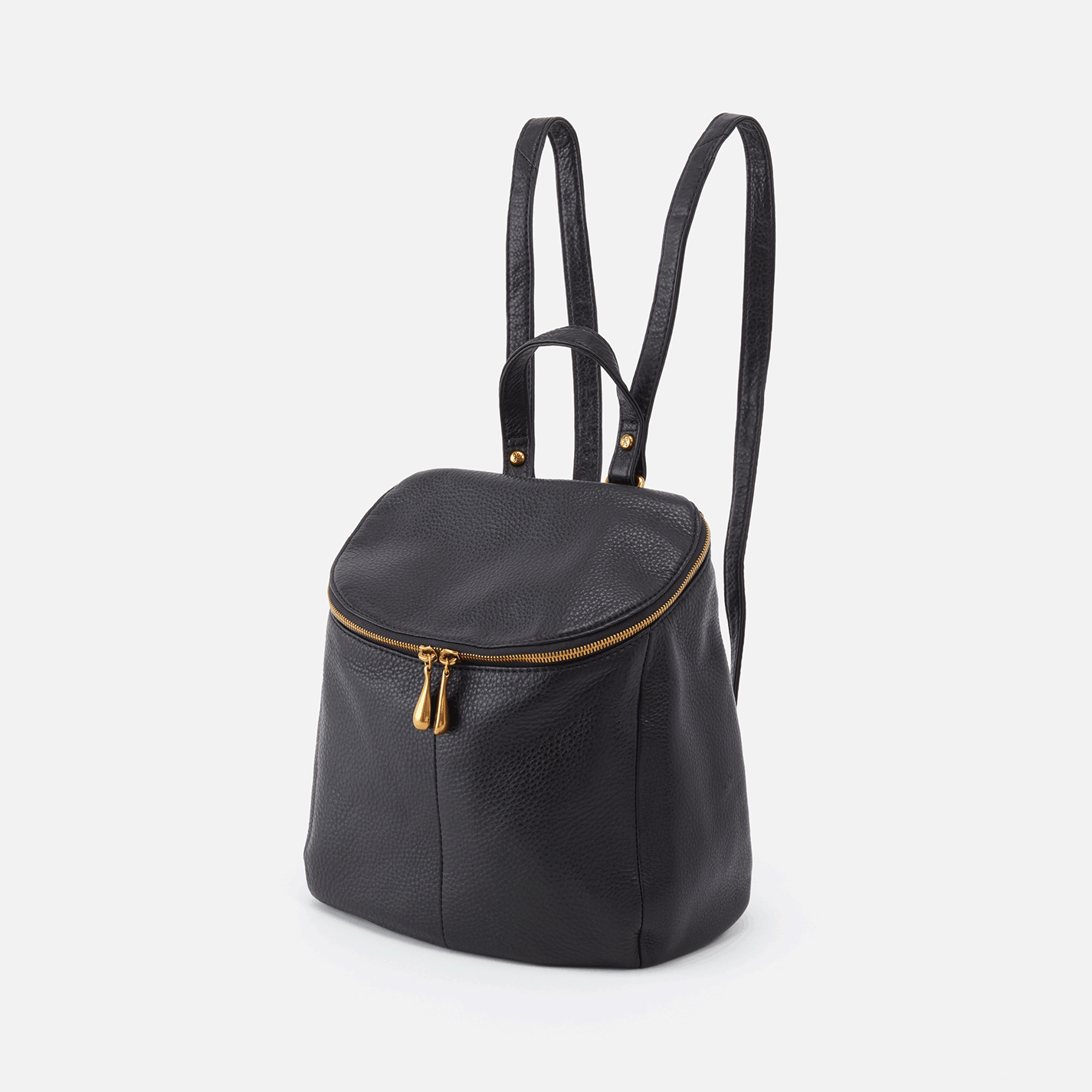 River Black Soft Hide Leather Backpack - Molly's Meanderings