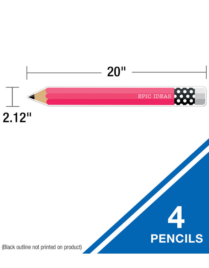Black White And Stylish Brights Supplies Mini Bulletin Board Tools 4