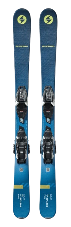Blizzard, Rustler Twin Jr 2025 Blue w/ FDT 7.0 - GearHub Sports