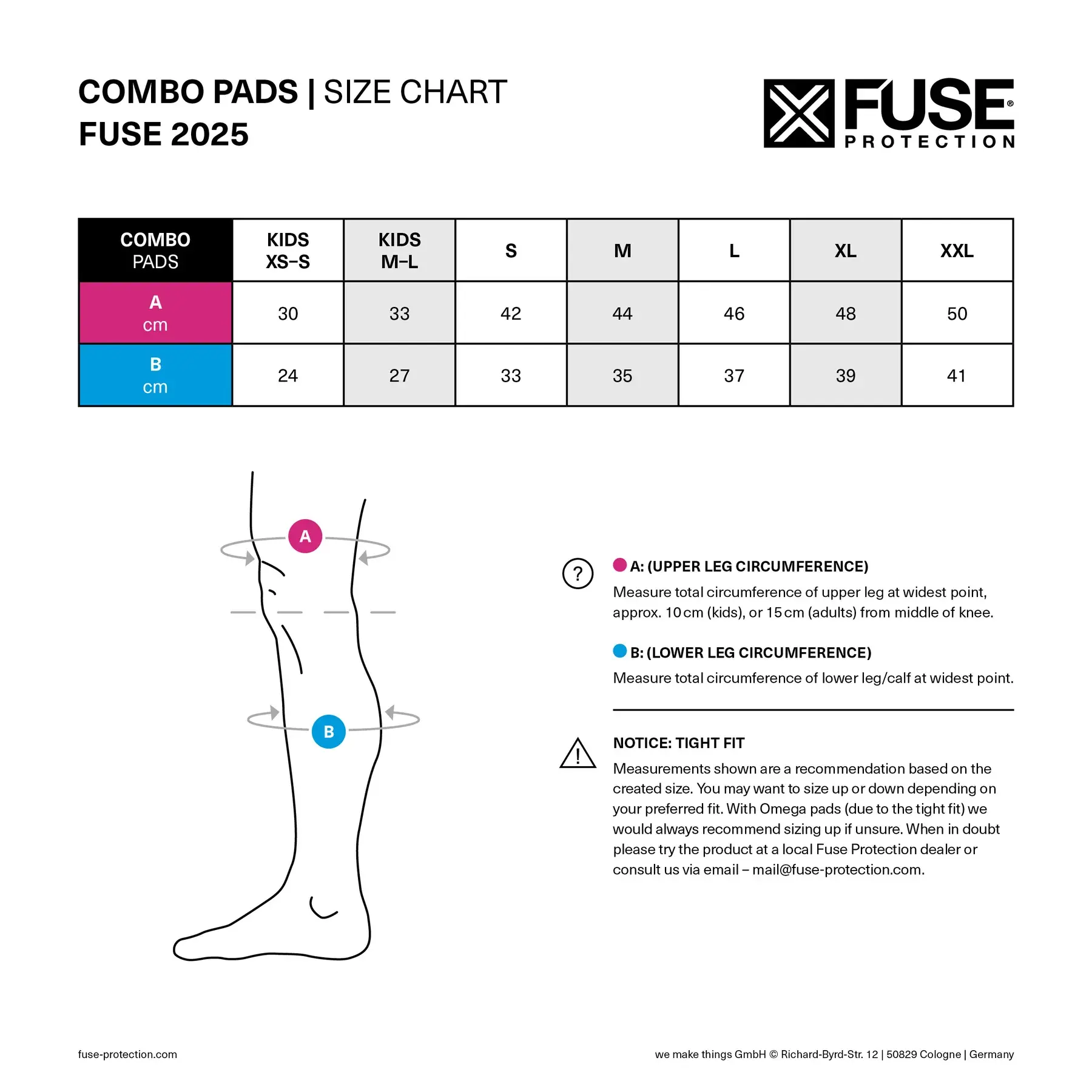 Fuse OMEGA 100 Knee/Shin Guard Pair - GearHub Sports
