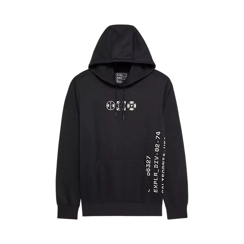 Fox, Vision Tech Fleece Pullover Black - GearHub Sports